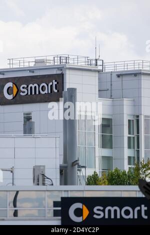 Hambach, France. 16th Aug, 2020. Exterior view of the smart factory ...