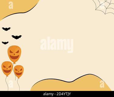 Pumpkin color design template. Vector hand drawn illustrations ...