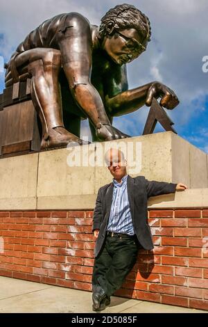 Dr Tom Shakespeare photographed outside the British Library, London in ...