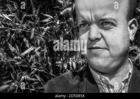 Dr Tom Shakespeare photographed outside the British Library, London in ...