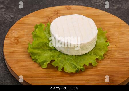 Delicous tradidional Brie round soft cheese Stock Photo - Alamy