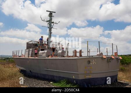 Dabur class Israeli navy patrol boat out at sea Stock Photo - Alamy