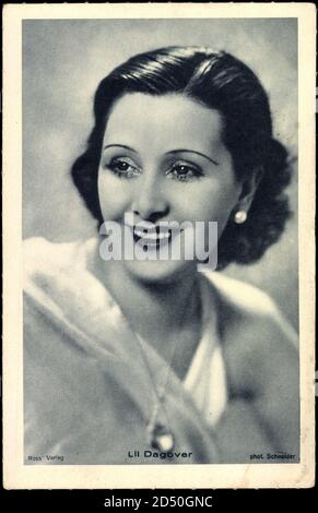 Schauspielerin Lil Dagover, Ross Verlag, 3150 1, Portrait | usage ...