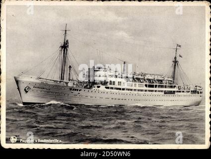 Compagnie Maritime Belge, Belgian Line, Nouveau S.S. Albertville ...
