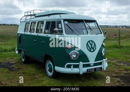 Volkswagen camper van. Cumbria Steam Gathering 2022 Stock Photo - Alamy