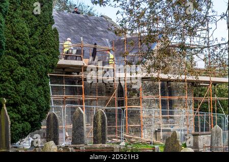 The Church of the Ascension at Timoleague in County Cork Stock Photo ...