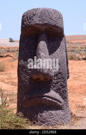 Classic Moai Mask Stock Photo - Alamy