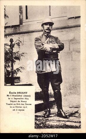 Emile Driant 1 Stock Photo - Alamy