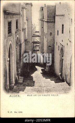 Alger Algerien, Rue de la Casbah, Algerier, Treppe | usage worldwide ...