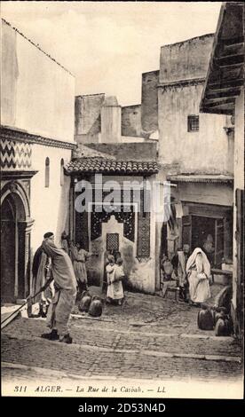 Alger Algerien, La Rue de la Casbah, Häusergasse, Algerier | usage ...
