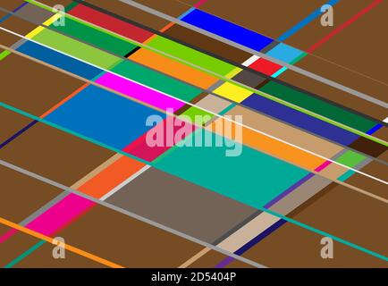 Tessallation, mosaic abstract colorful, multicolor and geometric ...