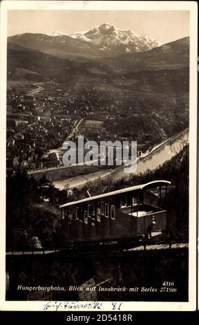 Hungerburgbahn, Innsbruck, Tirol, Österreich // Hungerburg Railway ...