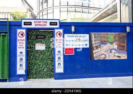 NHS Clean Hands ? Wash your Hands Poster Stock Photo - Alamy