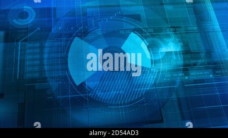 Abstract virtual background with graphs Stock Photo - Alamy