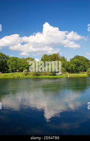 Suizenji Ezuko Park in Summer, Kumamoto Prefecture, Japan Stock Photo ...