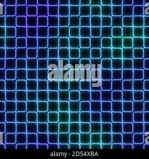 Neon light on black seamless repeat pattern Stock Photo - Alamy