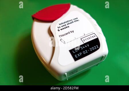 Umeclidinium Vilanterol inhaler for metered powder measured dose Stock ...