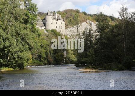 La Lesse river in Belgium Stock Photo - Alamy