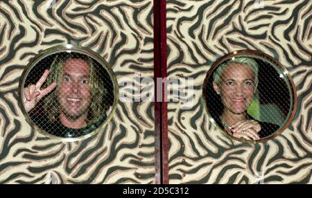 ROXETTE The Swedish group with Marie Fredriksson and Per Gessle with ...