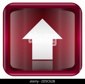 3D arrow up pointer icon minimalist style illustration. isolated on ...