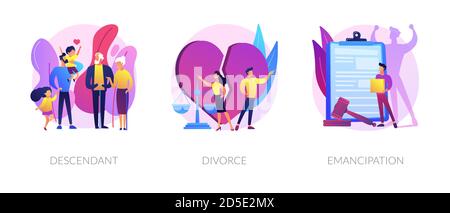 family and social issues concept,family relationship, helping children, family problem, flat ...