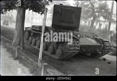 Soviet tank KV-2 Stock Photo - Alamy