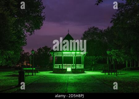 The bandstand, Caldecott Park, Rugby, Warwickshire, UK Stock Photo - Alamy