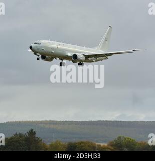 Poseidon ZP802 RAF Lossiemouth Stock Photo - Alamy
