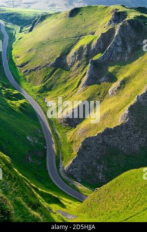 The old miners' track to Old Tor Mine, worked exclusively for Blue John ...