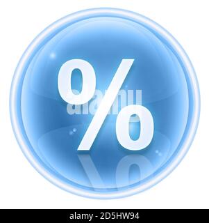 Percent icon. Internet button on white background Stock Photo - Alamy