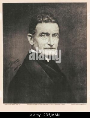 John Brown, American Abolitionist Stock Photo - Alamy