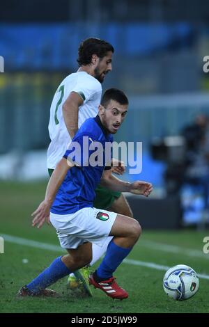 Arena Garibaldi, Pisa, Italy, October 23, 2022, Pisa's Head Coach Luca ...