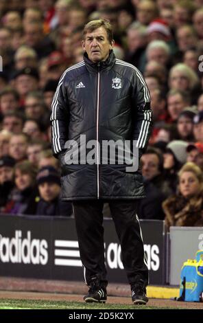 Kenny Dalglish, Liverpool manager Stock Photo - Alamy