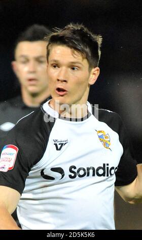 Port Vale's Ryan Burge Stock Photo - Alamy