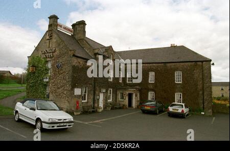 The George Hotel Chollerford,Northumberland, where the French National ...