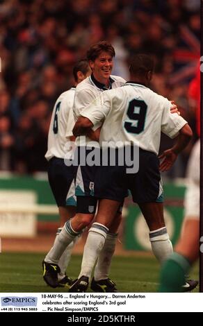SOCCER. DARREN ANDERTON, ENGLAND Stock Photo - Alamy