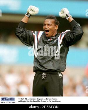 18-JUN-96 ... France v Bulgaria ... Referee Dermot Gallagher is ...
