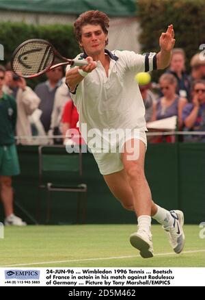 Tennis, Wimbledon 1996. Arnaud Boetsch, France Stock Photo - Alamy