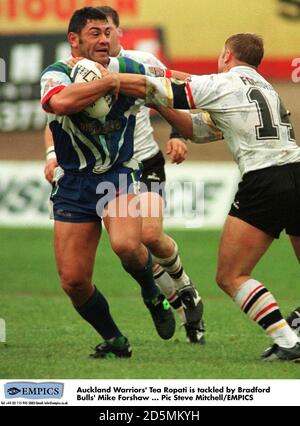Rugby League. Tea Ropati, Auckland Warriors Stock Photo - Alamy