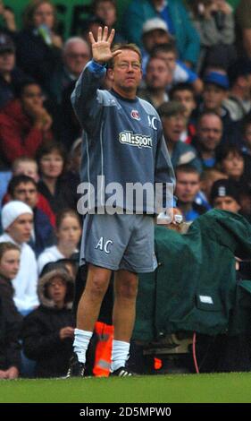 ALAN CURBISHLEY, MANAGER OF CHARLTON ATHLETIC FOOTBALL CLUB Stock Photo ...