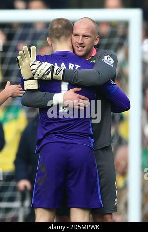 Norwich City goalkeeper John Ruddy during the Sky Bet Championship ...