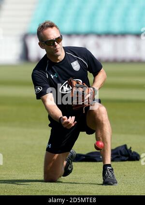 Surrey Assistant Head Coach Stuart Barnes Stock Photo - Alamy