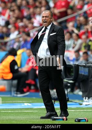 Turkey manager Fatih Terim Stock Photo - Alamy