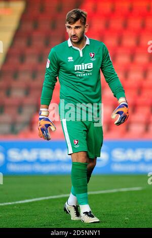Cheltenham Town goalkeeper Russell Griffiths Stock Photo - Alamy