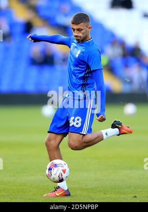 Birmingham City's Jack Storer during the warm up Stock Photo - Alamy