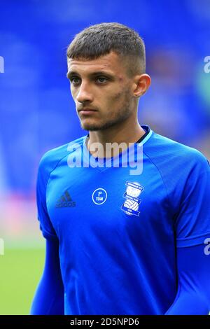 Birmingham City's Jack Storer during the warm up Stock Photo - Alamy