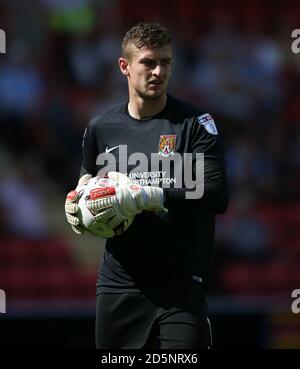 Northampton Town goalkeeper Adam Smith Stock Photo - Alamy
