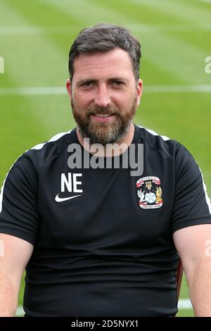 Coventry City Under 23 coach Jason Farndon Stock Photo - Alamy