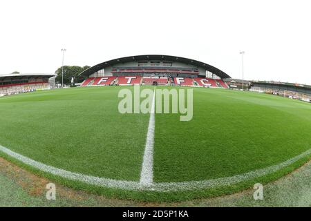 General view of the pitch at Highbury Stadium Stock Photo - Alamy