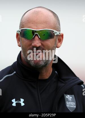 Surrey Head Coach Michael di Venuto Stock Photo - Alamy